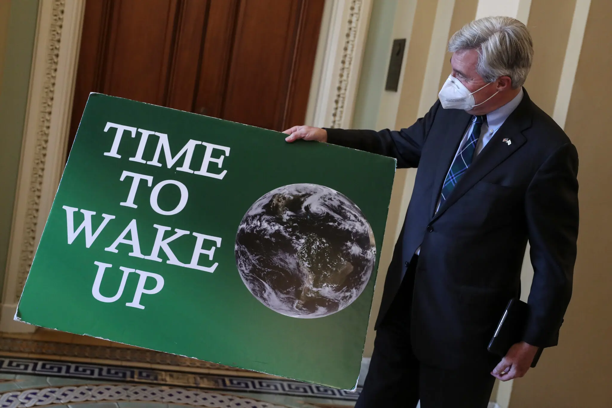 Same message, bigger audience: Sen. Whitehouse flags climate costs - TEA